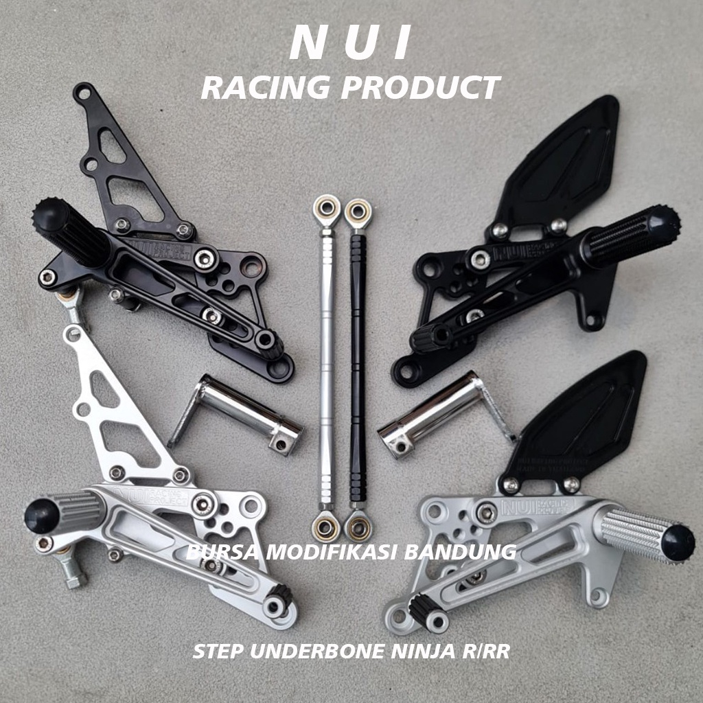 Jual STEP UNDERBONE NINJA R RR SS NUI RACING PROJECT ORIGINAL MADE IN ...