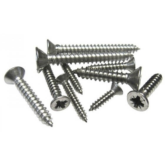 Jual Skrup Tapping Screw FH Sekrup Kepala Rata 6 x 3/8" Inch Lion 2000 Pcs | Shopee Indonesia