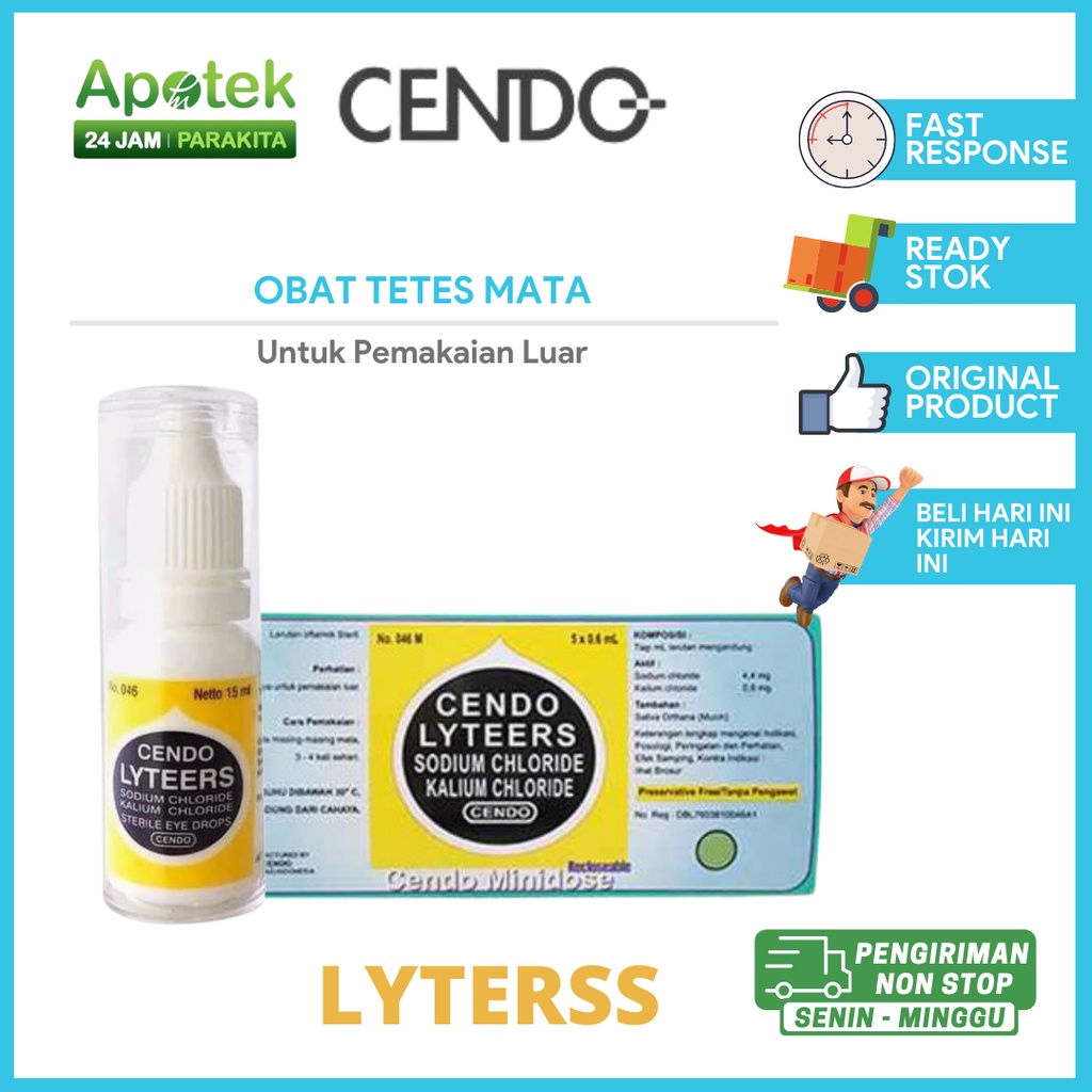 Jual Cendo Lyteers Eye Drop / Obat Tetes Mata | Shopee Indonesia