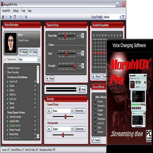 Jual Bee MorphVOX Pro 4.4.85 Lengkap Tutorial Install Alat Teknologi pembelajaran suara yang ...