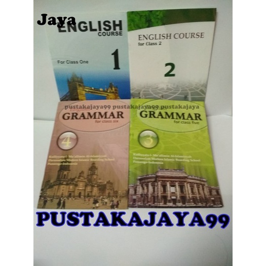 Jual English Course 1 & 2 KMI GONTOR & English Grammar 3 & 4 KMI GONTOR ...