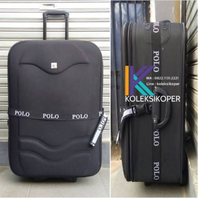 Jual Koper Polo Classic Original Kanvas Roda 2 ukuran paling besar 28 ...