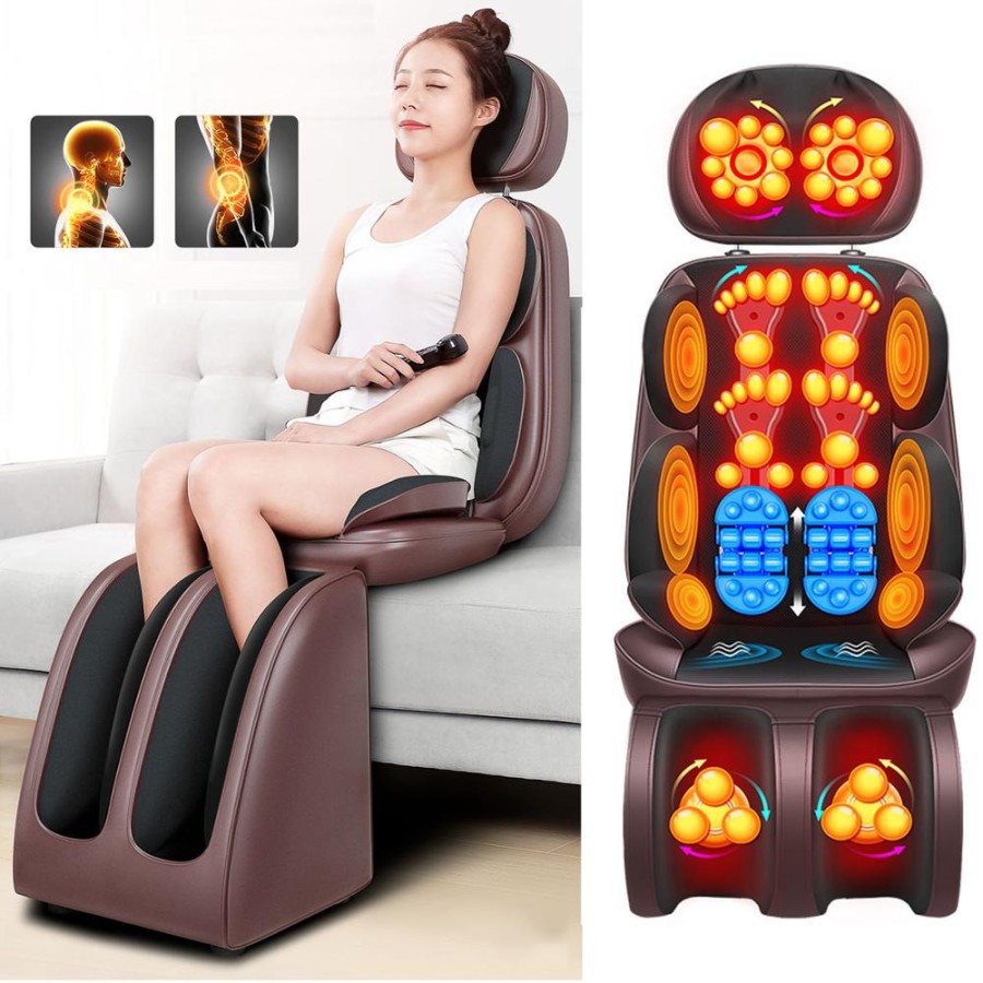 Jual Kursi Pijat Kantor Mobil Sofa Elektrik Remote Massage Cushion 4 ...