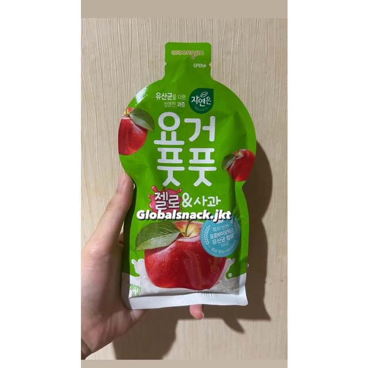 Jual WOONGJIN ZAIYEONUN WATER KONJAC JELLY MANGO / WATER JELLY RO ...