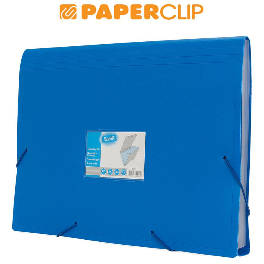 Jual EXPANDING FILE BANTEX 3600 A4 11 CBLUE | Shopee Indonesia