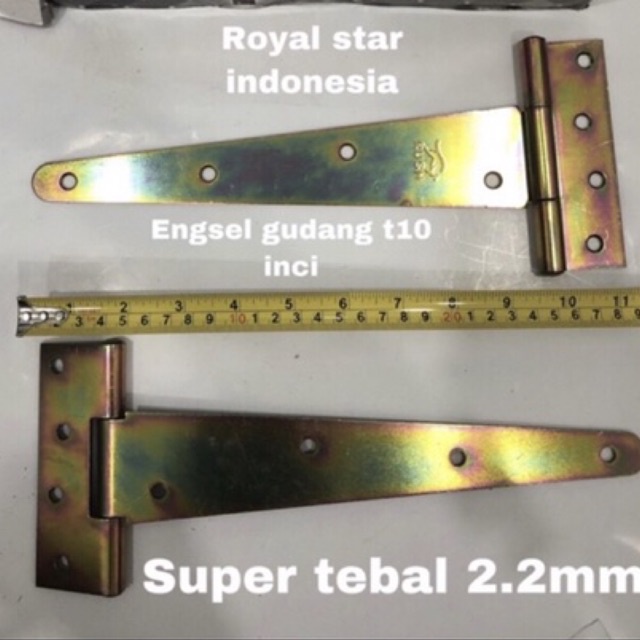 Jual HARGA 1 BUAH ya // Engsel T10”inci 25cm engsel pintu gerbang ...