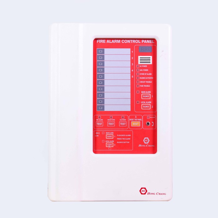 Jual CONTROL PANEL 5 ZONE FIRE ALARM HONG CHANG HC 5 AL PLASTIK MASTER | Shopee Indonesia