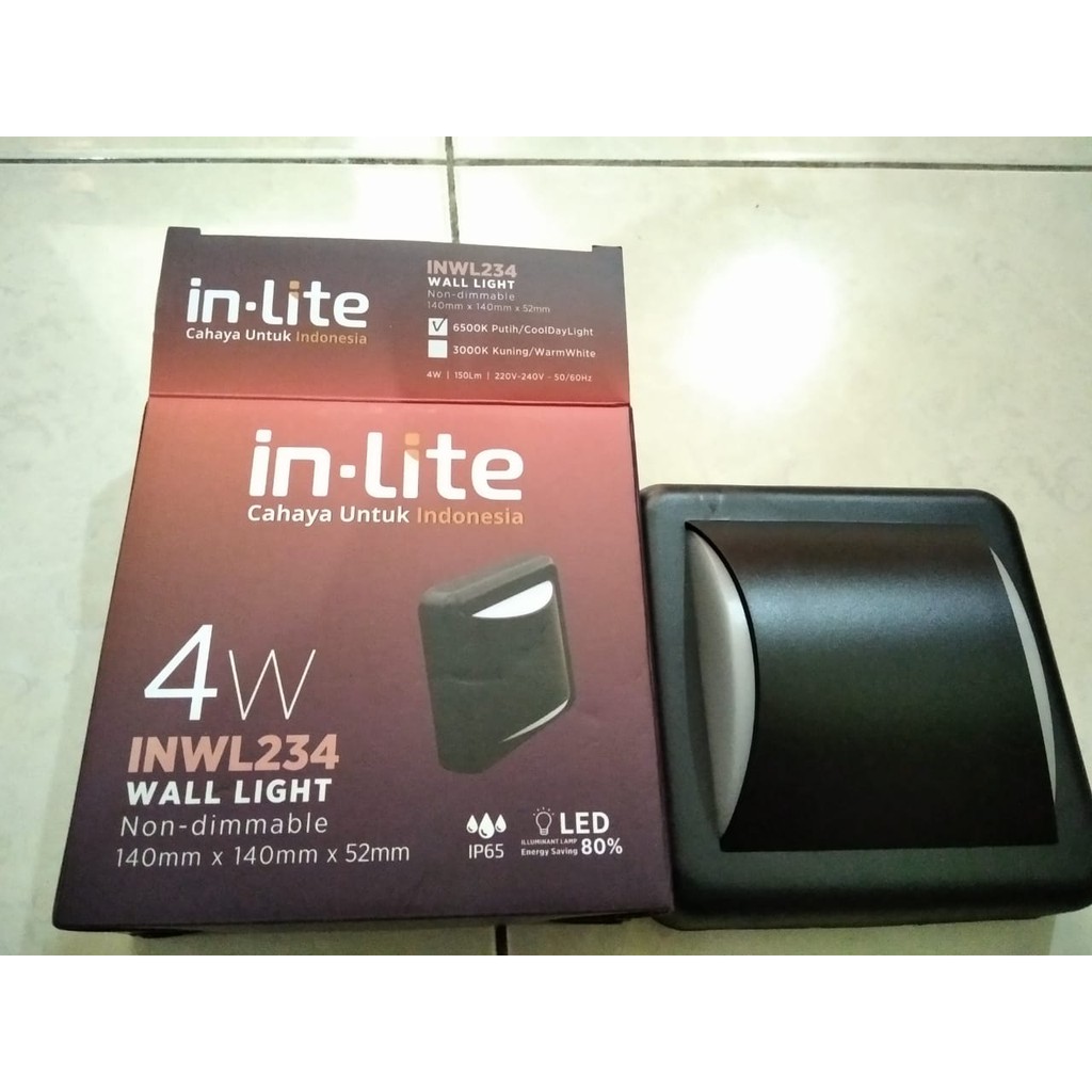 Jual INLITE Lampu Dinding LED / IN LITE LED Wall Light 4W - INWL234 ...