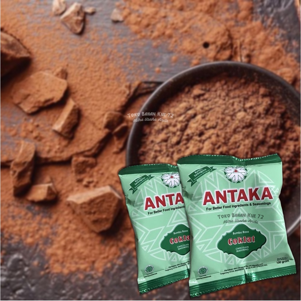 Jual Antaka Coklat 100gr Bumbu Tabur Rasa Cokelat Chocolate Seasoning ...