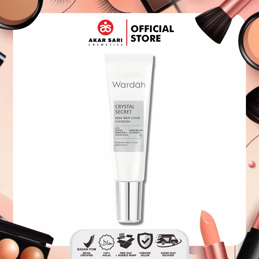 Jual WARDAH CRYSTAL SECRET EYES DARK CIRCLE CORRECTOR - 10 ml | Shopee ...