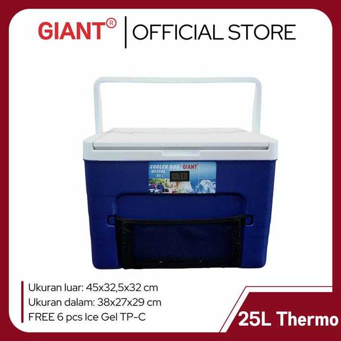 Jual Vaccine Carrier Box with Temperature Display Cool Box Vaksin - 25 ...