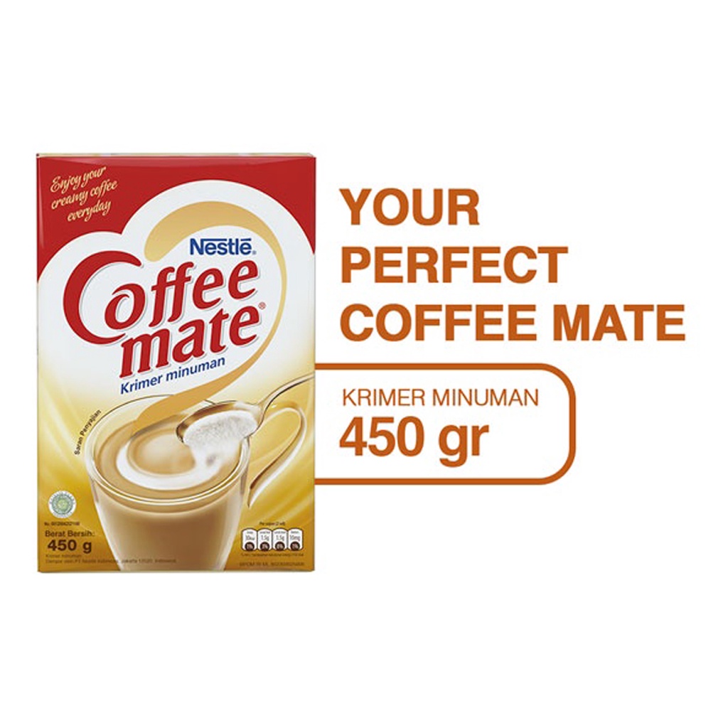 Jual NESTLE Coffee Mate 450gr Kopi Krimer Box Refill creamer MATE ...
