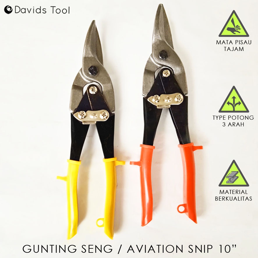 Jual Gunting Baja Ringan Seng Galvalum Holo Hollow Wanly 10 inch ...