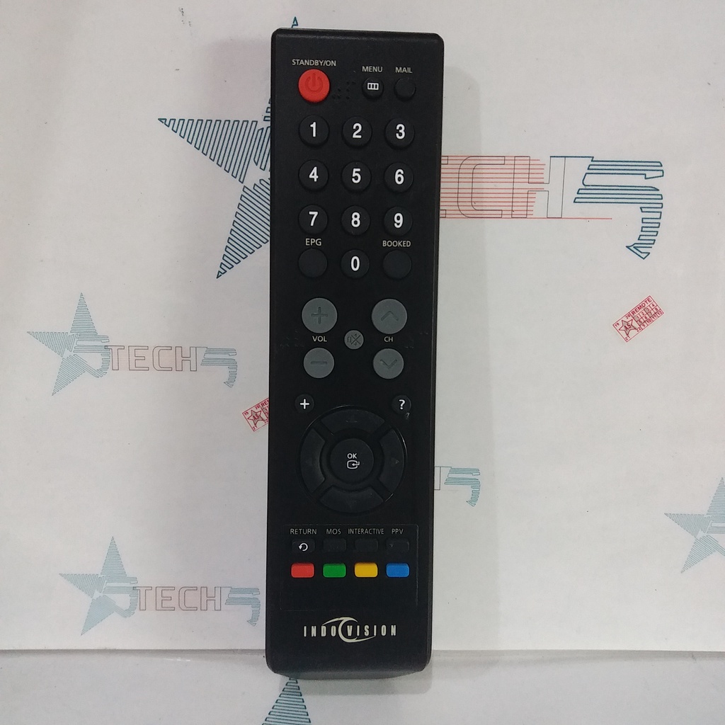 Jual Remot Remote decoder indovisionn original | Shopee Indonesia