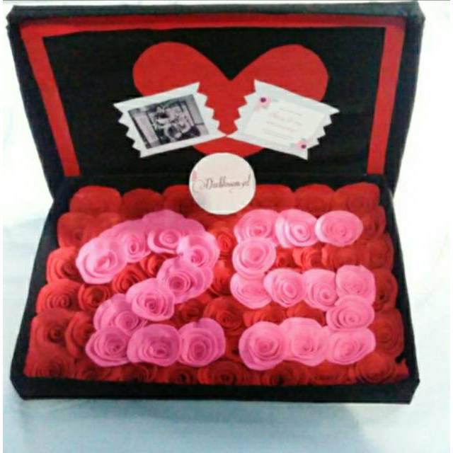 Jual BOX BUNGA | BUKET BUNGA | BUNGA WISUDA | BOX BUNGA MURAH | Shopee ...