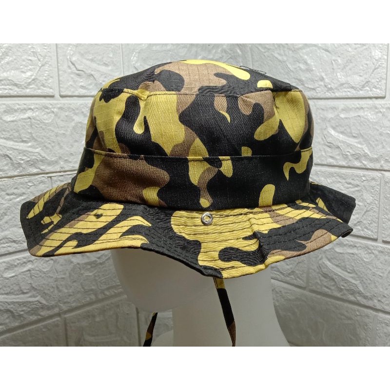Jual Topi rimba polos Topi Bucket cewek cowok TOPI RIMBA RIPSTOK ...