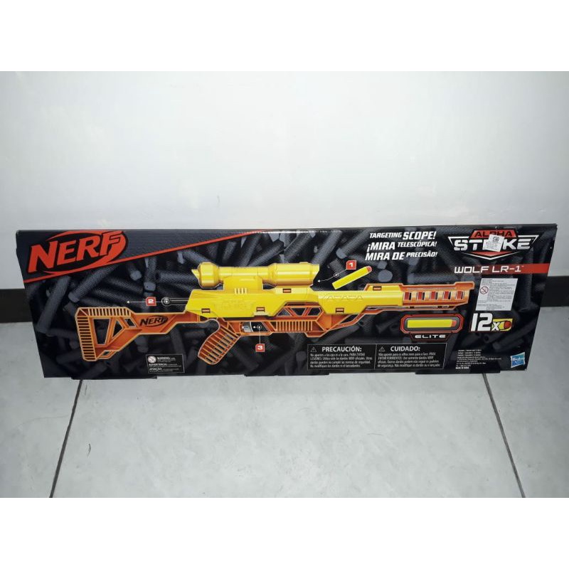 Jual Nerf Alpha Strike Wolf LR-1 Blaster - NRRE7568 / Mainan Nerf ...