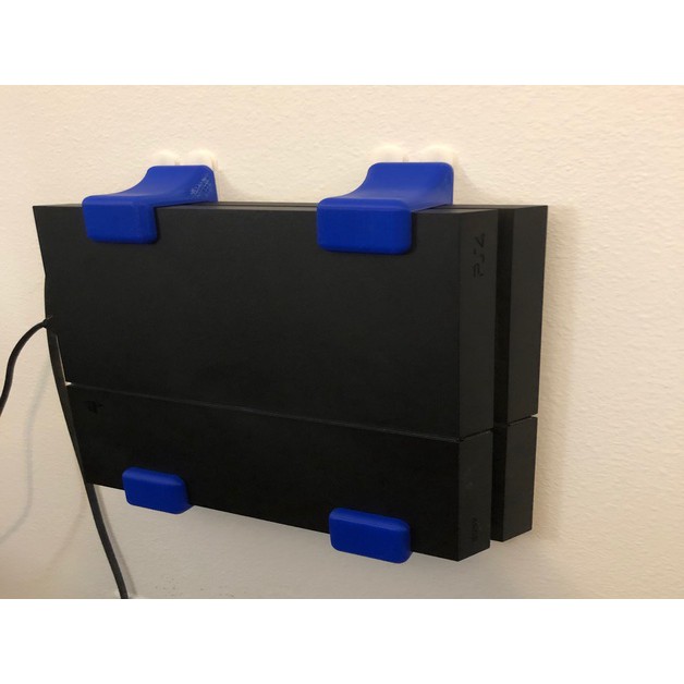 Jual Horizontal Wall Mount Dudukan Console Playstation4 Ps4 FAT Stand ...