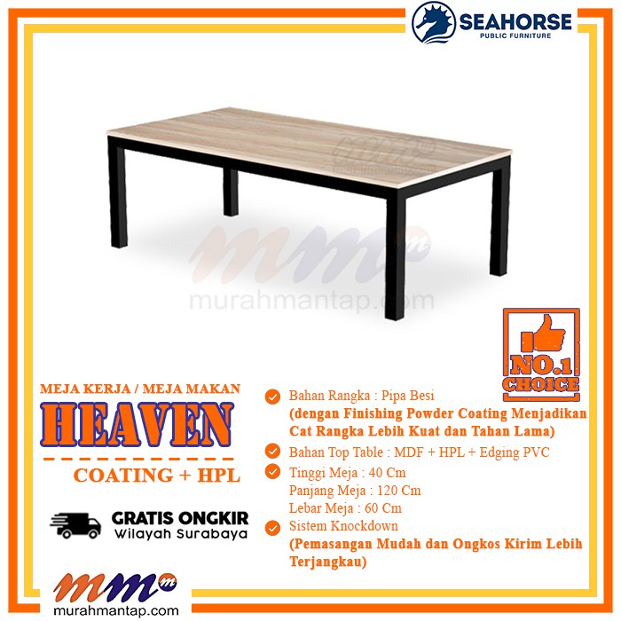 Jual Meja Makan | Meja Tamu | Meja Serbaguna | Seahorse Heaven HPL ...