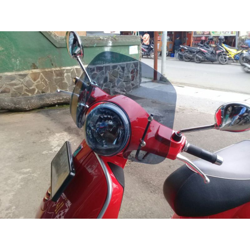 Jual Windshield / Flyscreen Vespa LX PRIMAVERA SPRINT Vespa S125/150 ...