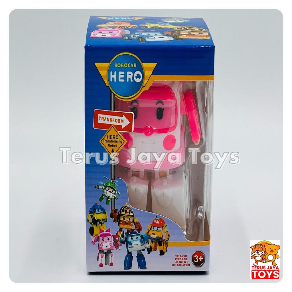 Jual Mainan Anak Robot Mobil Poly | Shopee Indonesia