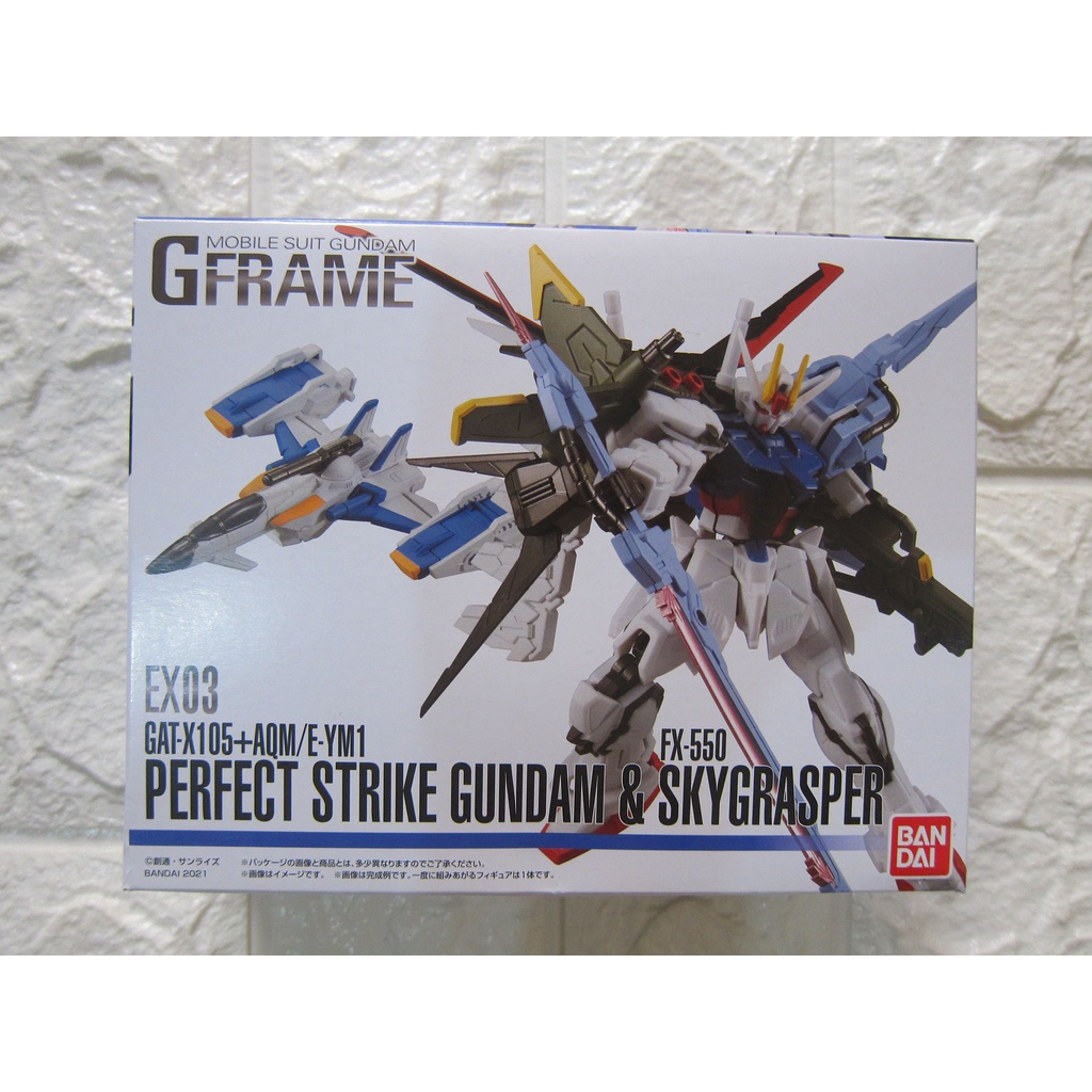 Jual MOBILE SUIT GUNDAM G FRAME EX03 PERFECT STRIKE GUNDAM & SKYGRASPER ...