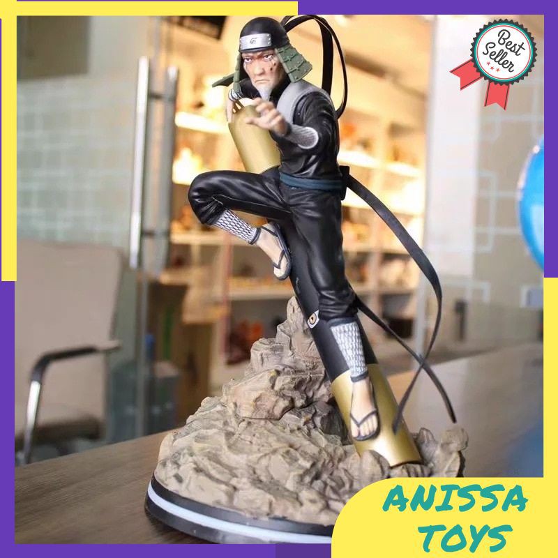Jual Action Figure Naruto Set Figur Naruto Sarutobi Hiruzen Statue PVC ...