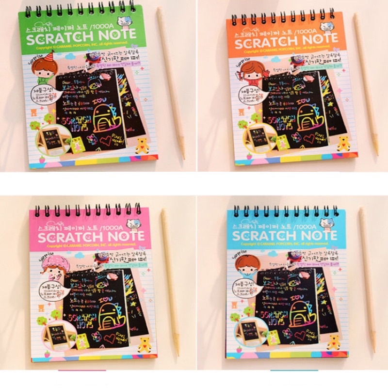 Jual Kertas Scratch Model Kalender Isi 10lembar Shopee Indonesia 