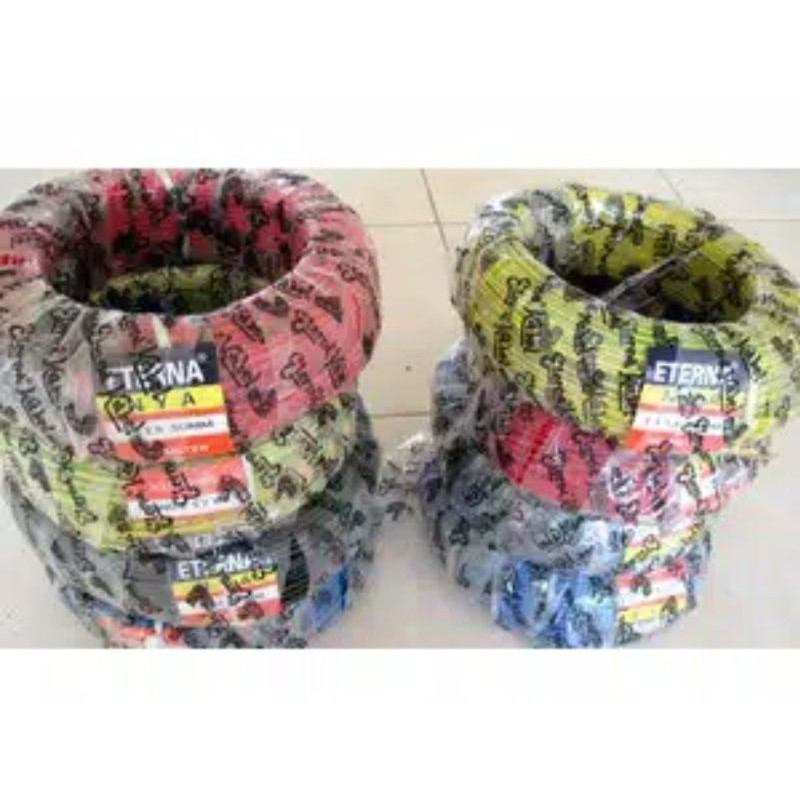 Jual Kabel ETERNA NYA 1x1,5 mm Kabel Listrik Tembaga Kuningan per Roll ...