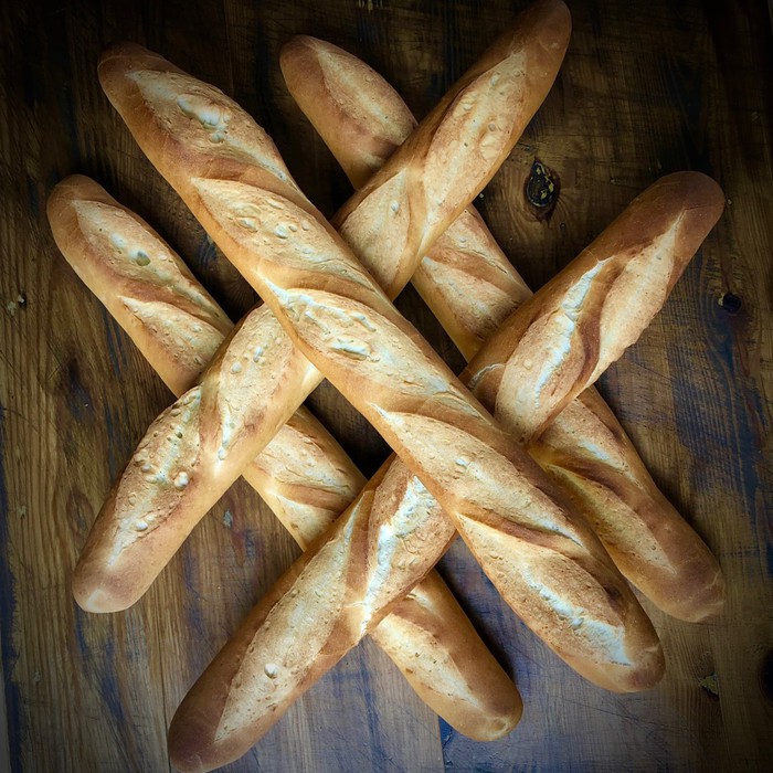 Jual Grandpa's Vegan French Baguette | 45cm Long | No Sugar, Eggs ...
