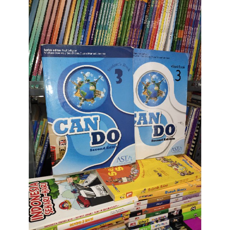 Jual BUKU CANDO SECOND EDITION STUDENT BOOK & WORKBOOK 3 | Shopee Indonesia