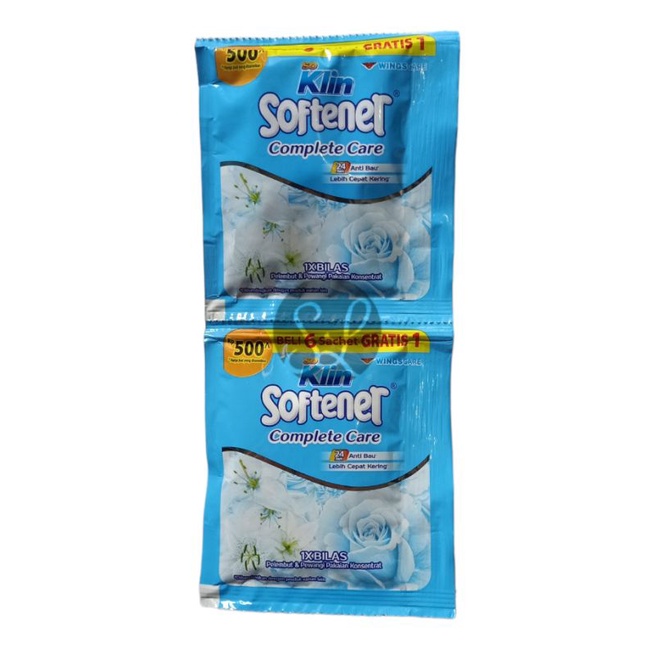 Jual So Klin Softener Renteng Softener 500an Isi 12pc Sachet SoKlin ...