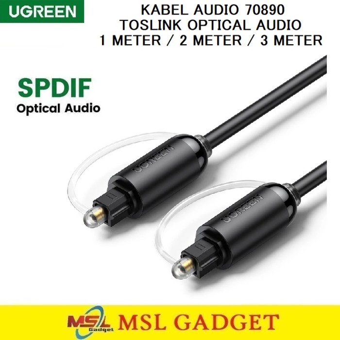 Jual UGREEN Kabel Toslink Optical Audio SPDIF Digital Optik Audio ...