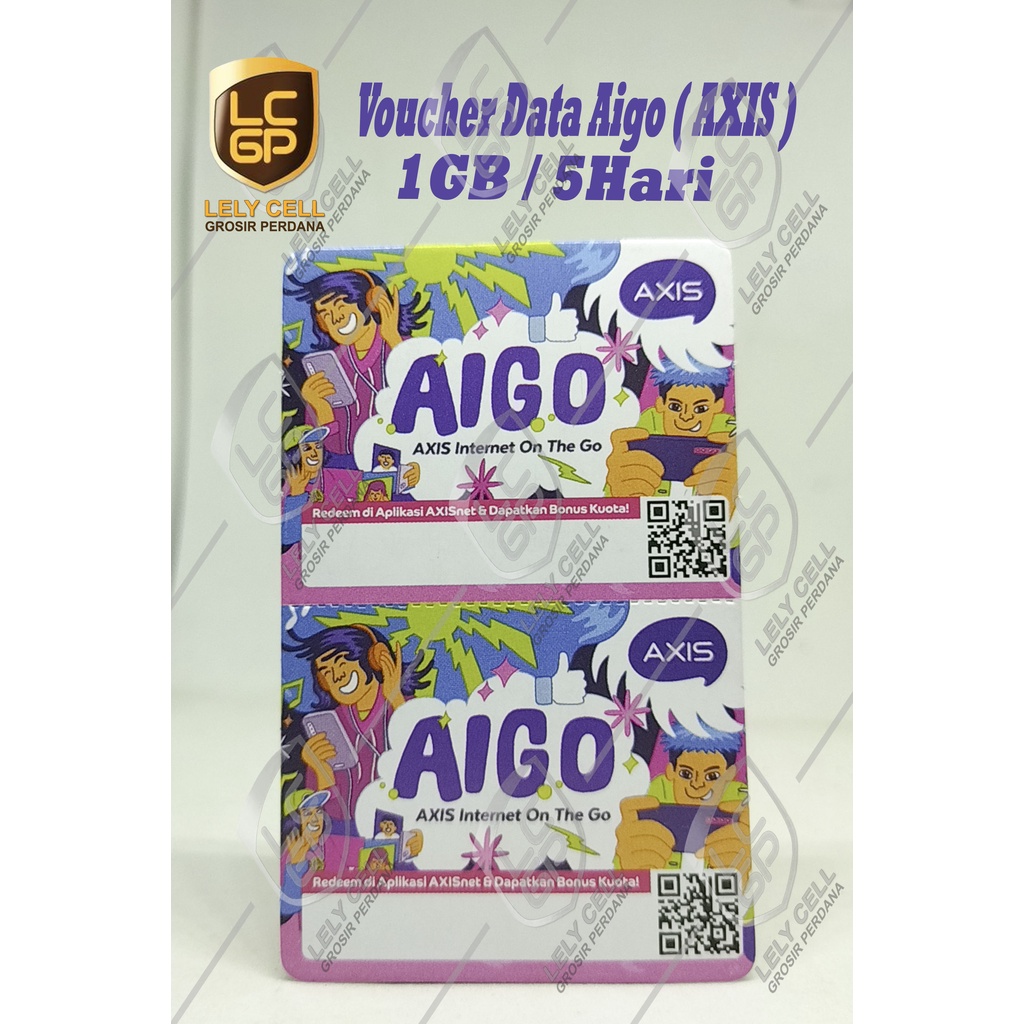 Jual Voucher Axis Aigo 1Gb / 5 Hari ( Khusus Area BOY ) | Shopee Indonesia