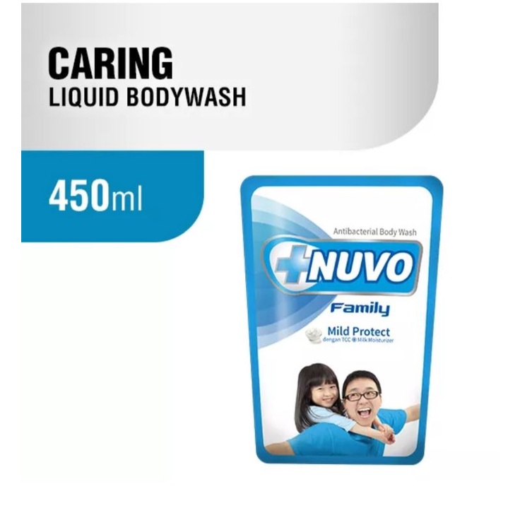 Jual Nuvo Body Wash Sabun Cair Nature Protect/Mild Protect/Relax ...