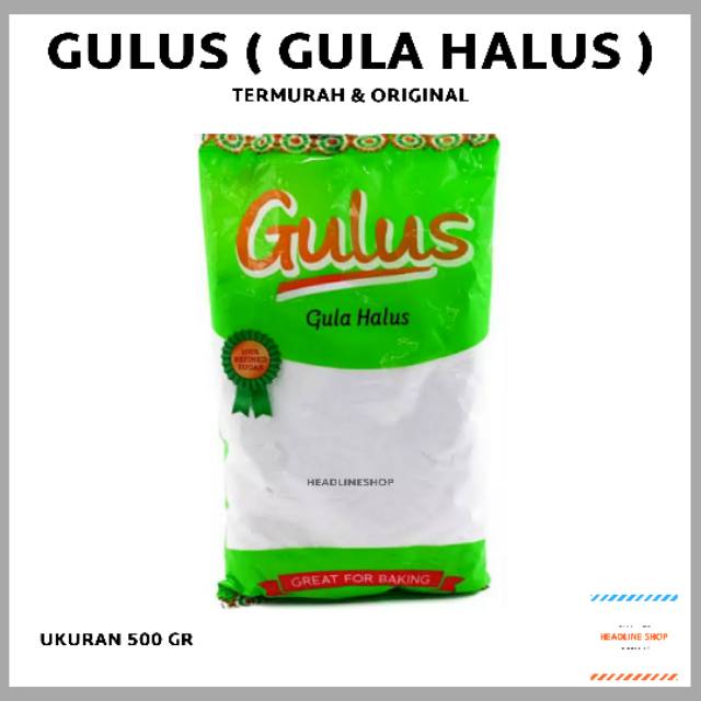 Jual GULUS ( Gula Halus ) 500 gr ORIGINAL | Shopee Indonesia