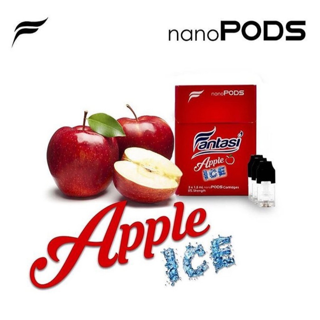 Jual NANOPODS FANTASY APPLE LIGHT/REGULAR (Isi 3 Pods) | Shopee Indonesia