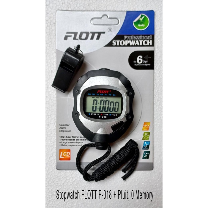 Jual Stopwatch Stopwatch Flott F009A,Flott F018,Tanpa Memory,Alat ...