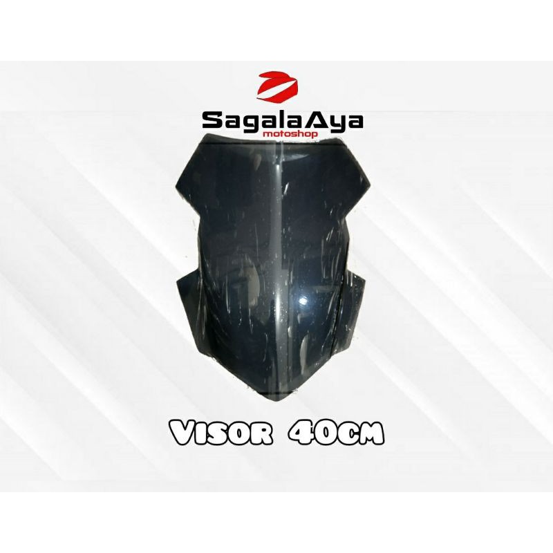 Jual Visor motor Touring 40cm windshield adventure 40 cm Vixion CB ...