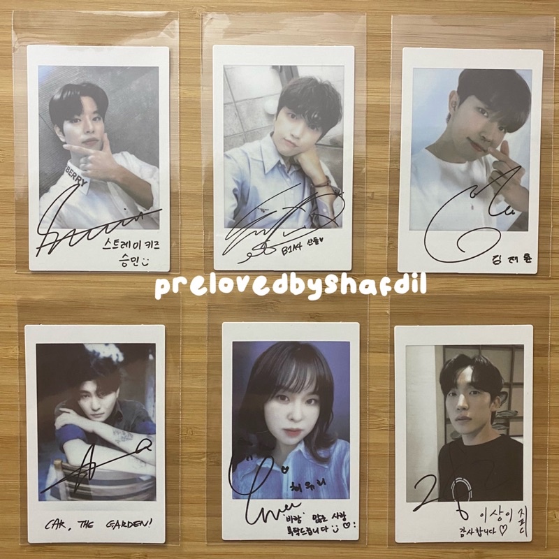 Jual Polaroid Hometown Cha Cha Cha OST ALBUM Seungmin Stray Kids, Jae ...