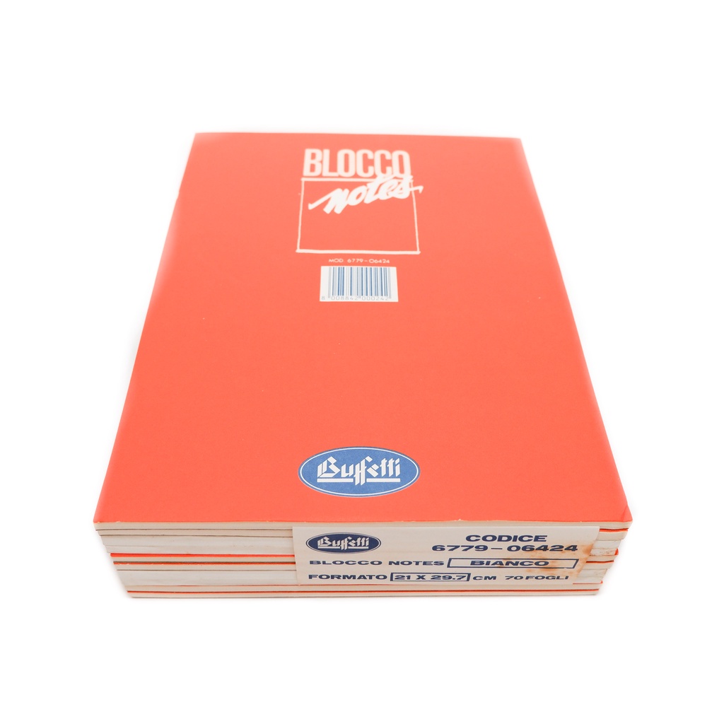 Jual 1 BUAH Block Notes Polos A4 Buffetti 21x29,7cm Buku Gambar Murah ...