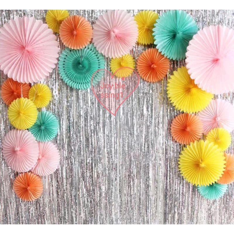 Jual PAPERFAN PAPER FAN kipas 20 CM 25 CM 30 CM 40 CM PER PCS | Shopee ...