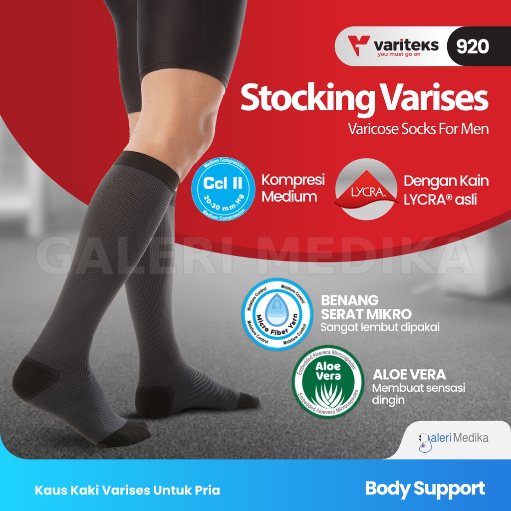 Jual Stocking Varises Pria / Stoking Varises Variteks 920 - Kaus Kaki ...