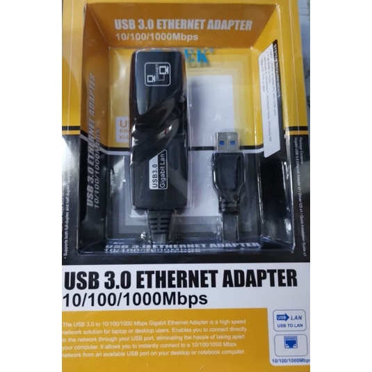 Jual CONVERTER USB TO LAN (Socket) , USB TO LAN KABEL (JACK) | Shopee ...