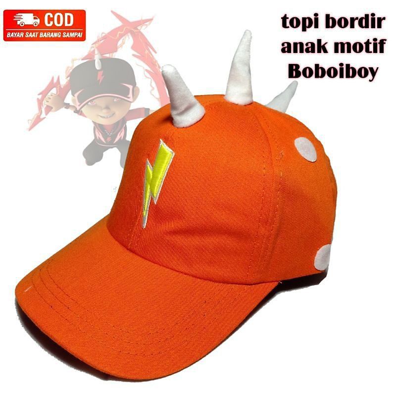 Jual TOPI KARAKTER ANAK KARTUN BOBOIBOY TOPI TANDUK BOY ANAK USIA 2-8 ...