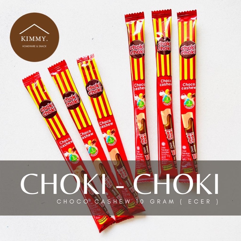 Jual CHOKI CHOKI CHOCO CASHEW 10 GRAM ECER / CHOKI-CHOKI COKELAT PASTA ... Jual CHOKI CHOKI CHOCO CASHEW 10 GRAM ECER / CHOKI-CHOKI COKELAT PASTA ...