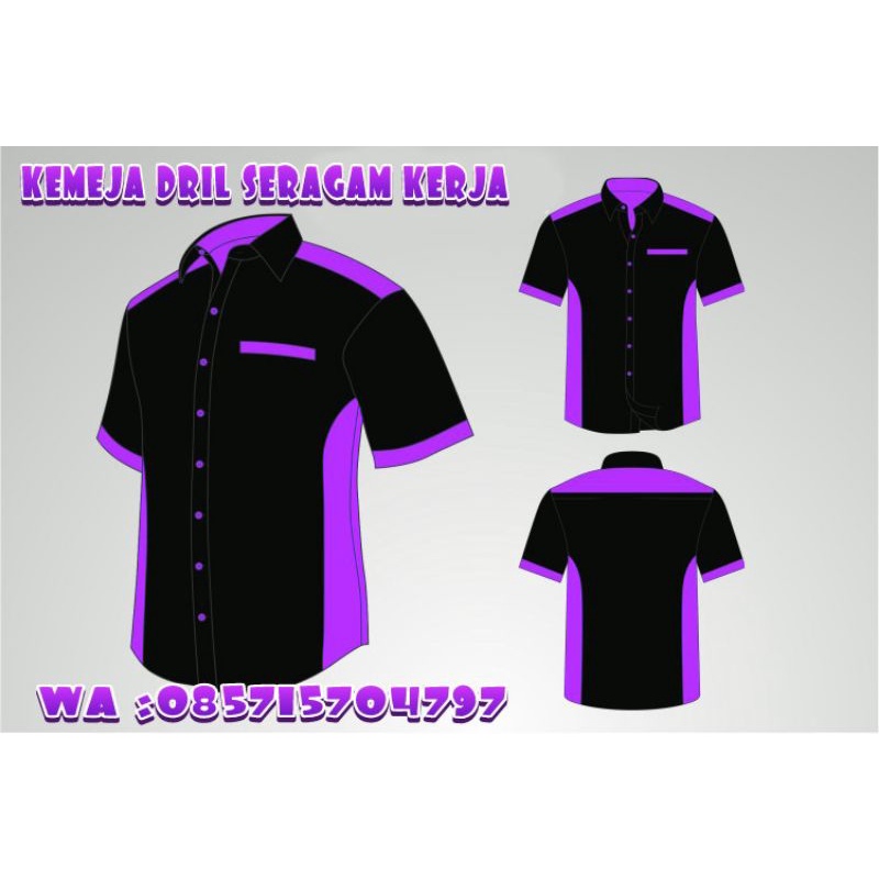 Jual kemeja polos,kemeja seragam kerja,kemeja komunitas dll | Shopee ...