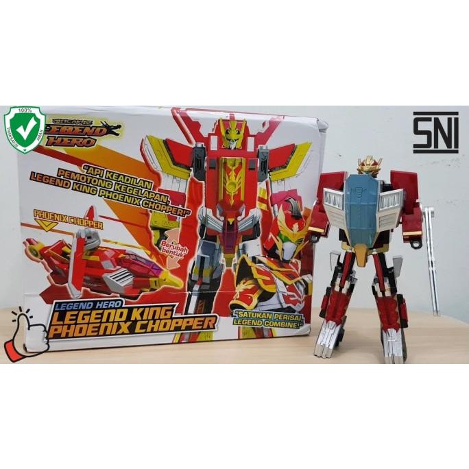 Jual Legend King Hero Chopper Mainan Robot Legend Hero Kink Phoenix ...