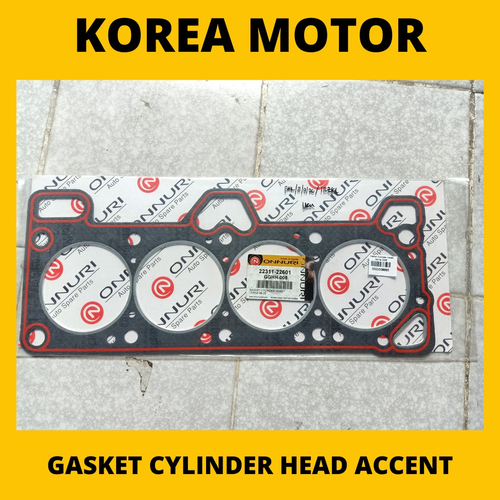 Jual Packing Cylinder Head ACCENT dan Bimantara Cakra Gasket Cyl head Paking kop | Shopee Indonesia