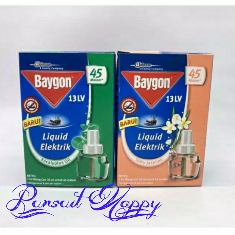 Jual BAYGON LIQUID ELEKTRIK 45MALAM 33ML | Shopee Indonesia
